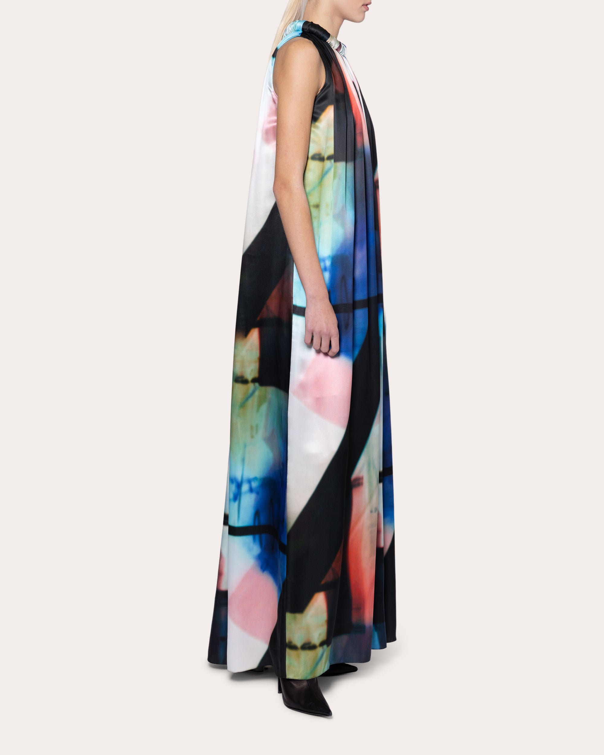 ROKSANDA Alkari Abstract Satin Gown